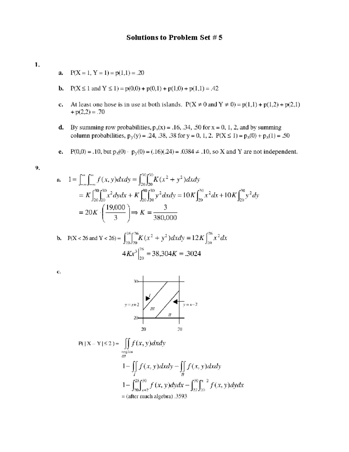 Problem Set 5 solutions - ECSE 205 - McGill - Studocu