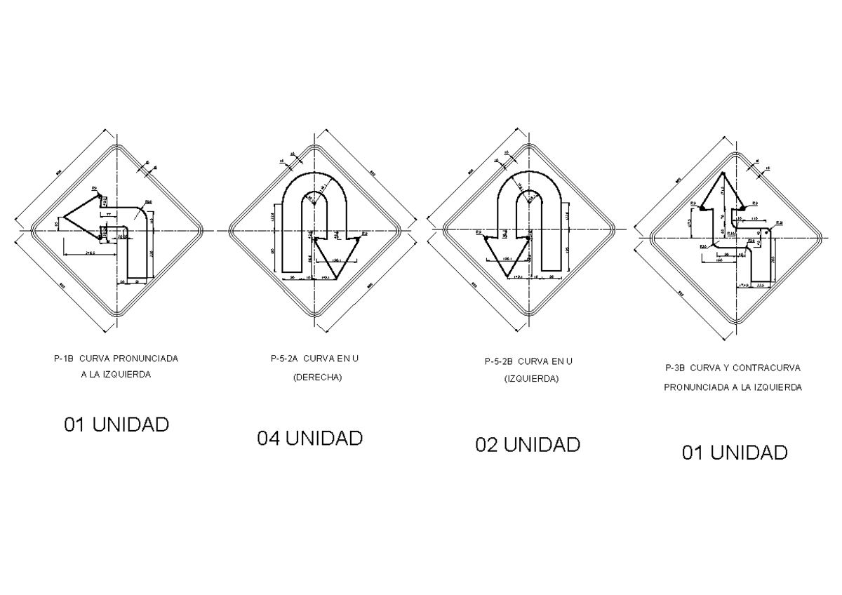 Preventiva 1 - P-1B CURVA PRONUNCIADA P-5-2B CURVA EN U P-3B CURVA Y ...