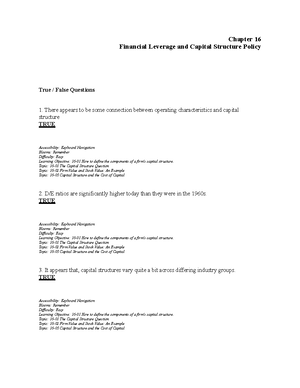Managerial Finance Chapter 15 Practice Problems - Chapter 15 Raising ...