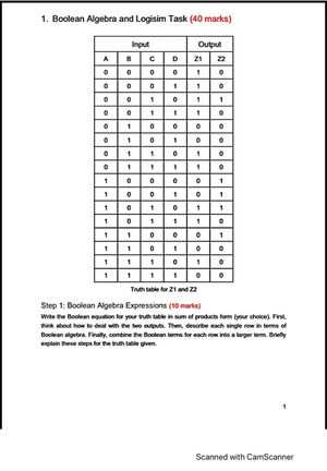 EEE241 Digital Logic Design (Updated) - EEE241 Digital Logic Design ...