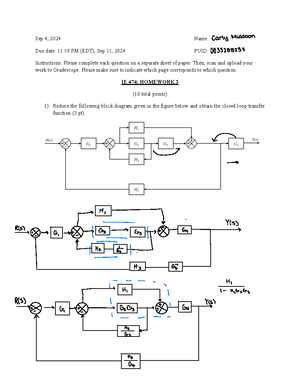 Homework 7-sol - IE 474 - Homework 7 - Solution Problem 1 Figure 1 ...