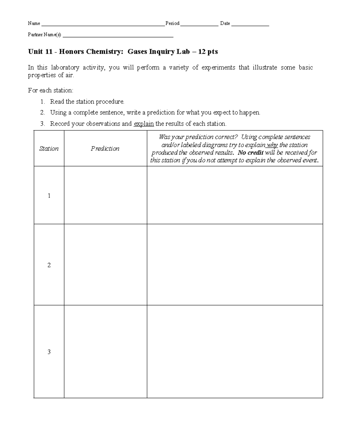 1 - Properties of Gases LAB 2023 - Name