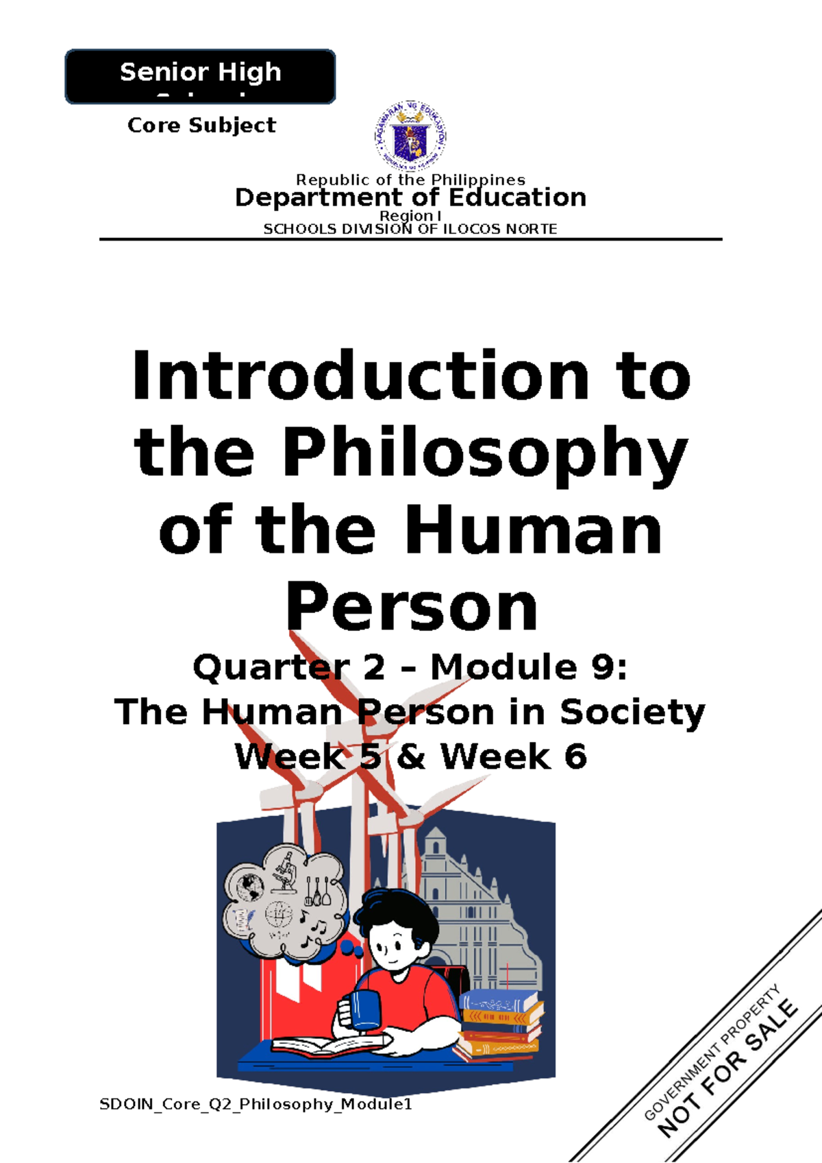 Core Philo Q2 Melc7 - ####### Republic of the Philippines Department of ...