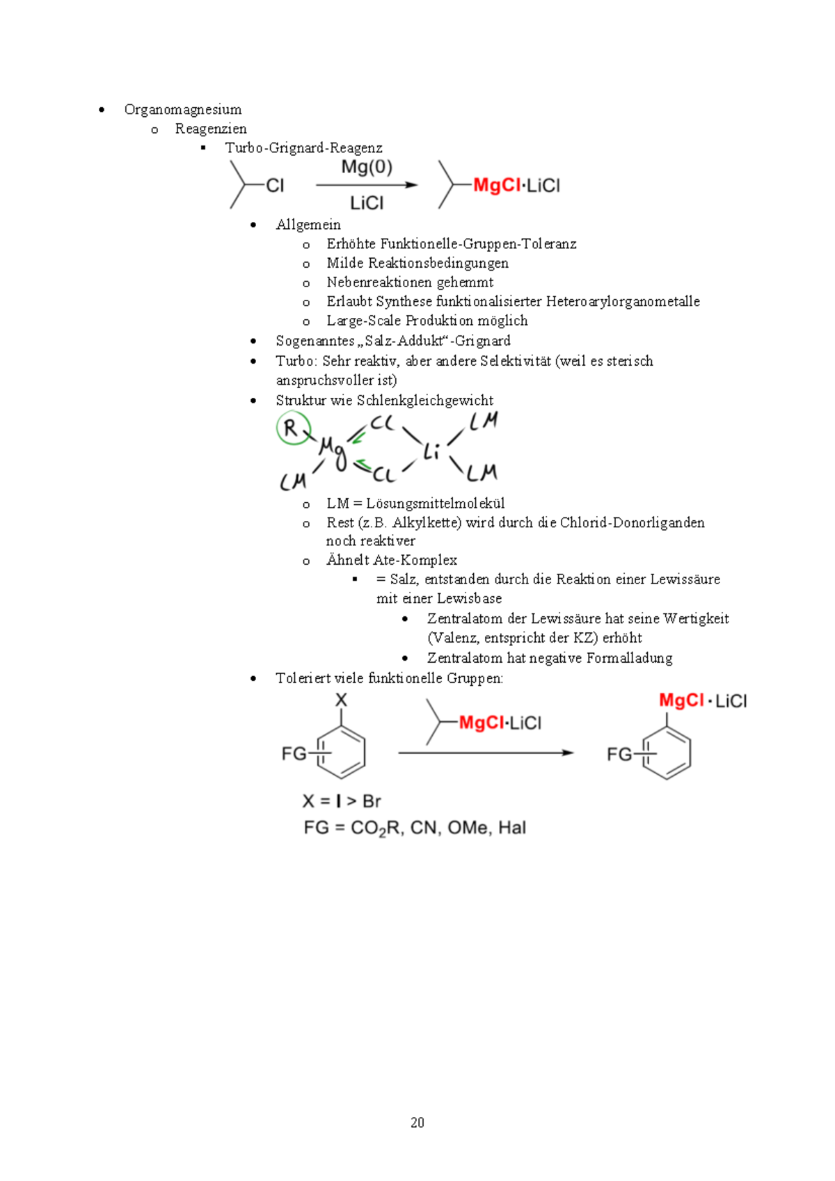 ACF - Organylmetalle-Teil 2 - Organomagnesium o Reagenzien § Turbo ...