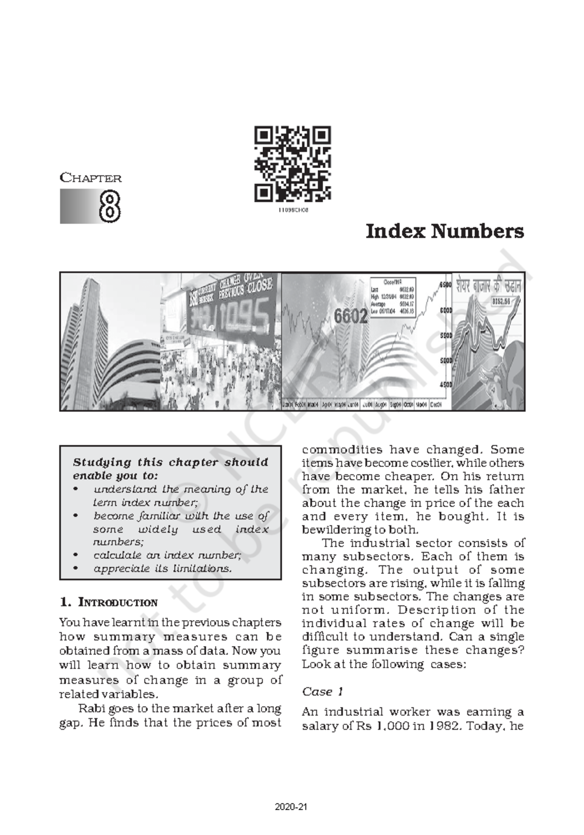 Chapter 8 statistics class 11 ncert - Index Numbers _Studying this ...