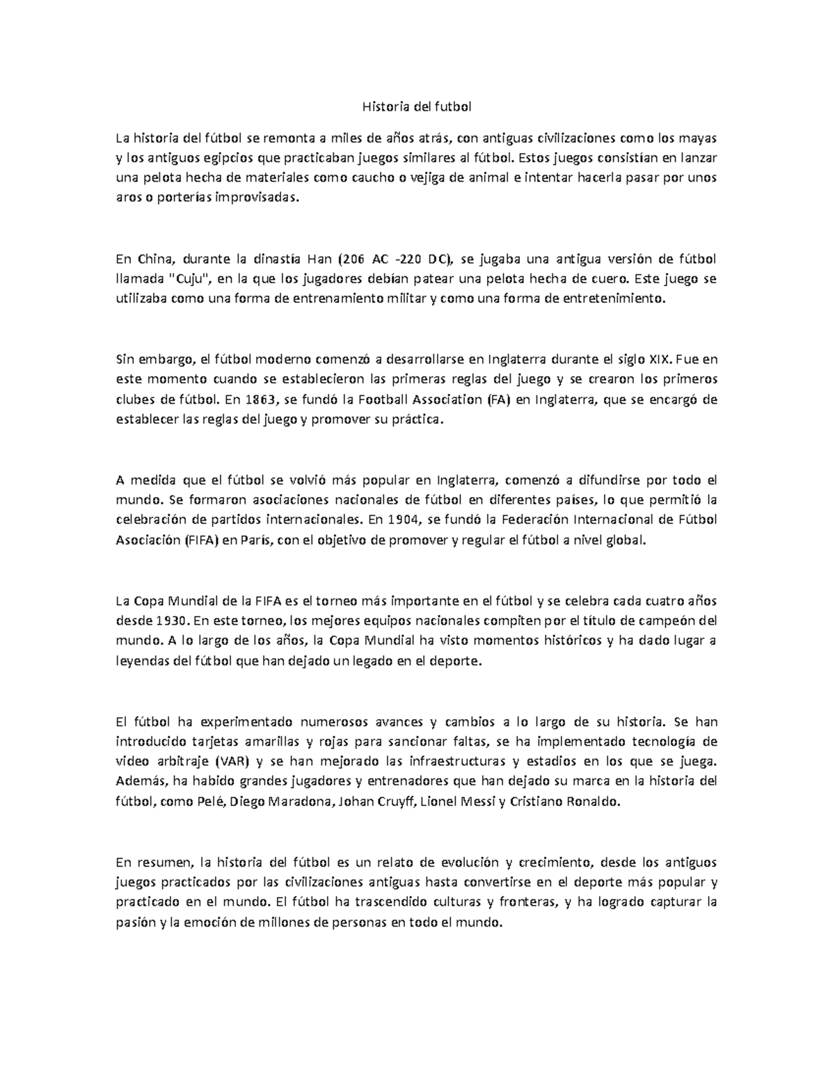 Historia del futbol - Estos juegos consistían en lanzar una pelota ...