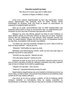 Fil9 Q1 Mod3-1 Nobela - Filipino 9 MODULE - 9 ` Unang Markahan-Modyul 3: Nobela Filipino – Grade ...