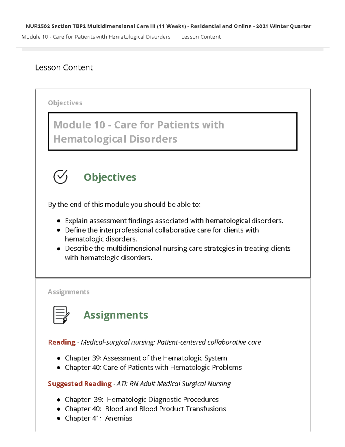 Module 10 - step by step, tips, tricks, and notes to successfully ...