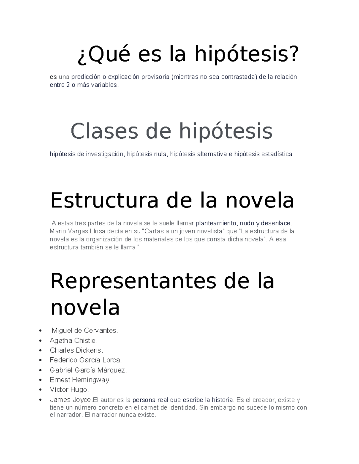 Qué es la hipótesis - ensayo - ¿Qué es la hipótesis? es una predicción ...