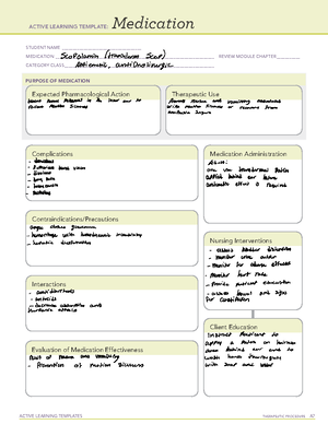 Active Learning Template medication (32) Copy - ACTIVE LEARNING ...