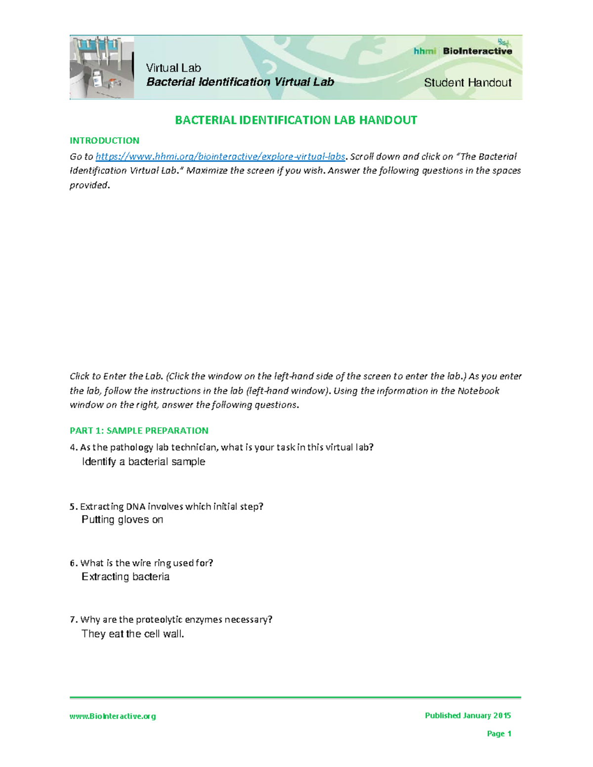Updated Bacterial-Identification-Lab-Worksheet-Student 2020 - Virtual ...