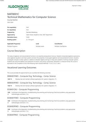 Lesson 6 Practice Problems - Lesson 6 Practice Problems The two graphs ...