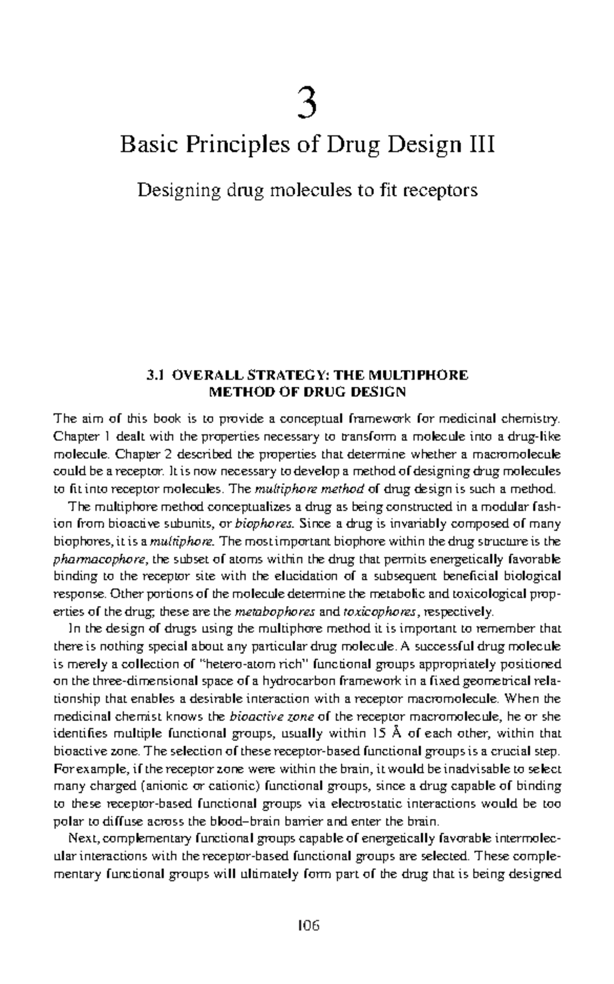 Medicinal-chemistry-13 - 106 3 Basic Principles of Drug Design III ...