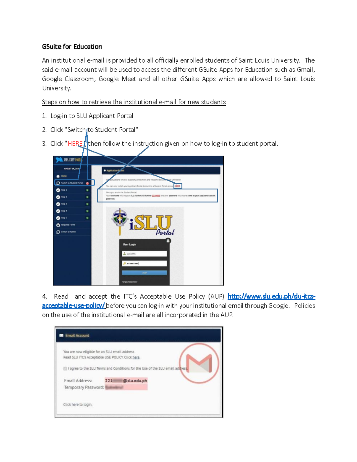 Manual gsuite - Understanding the Self - Studocu