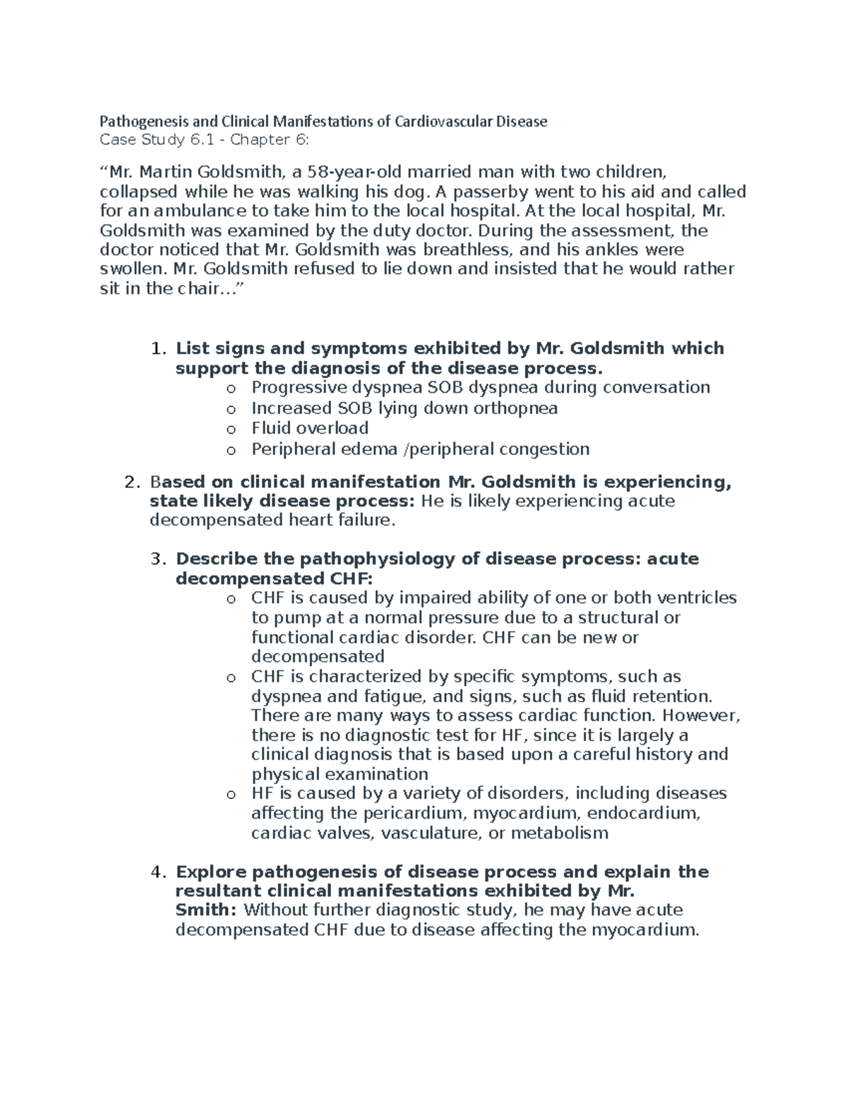 Case Study Chapter 6-Advanced Pathophysiology - Pathogenesis and ...