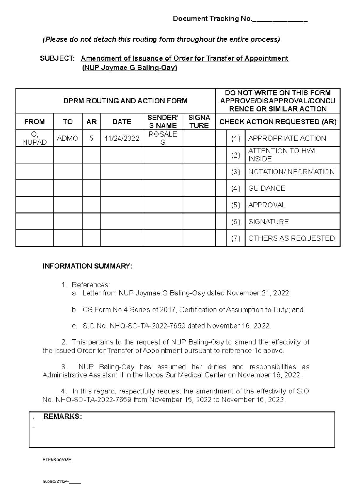 Business Association - Document Tracking No.______________ (Please do ...