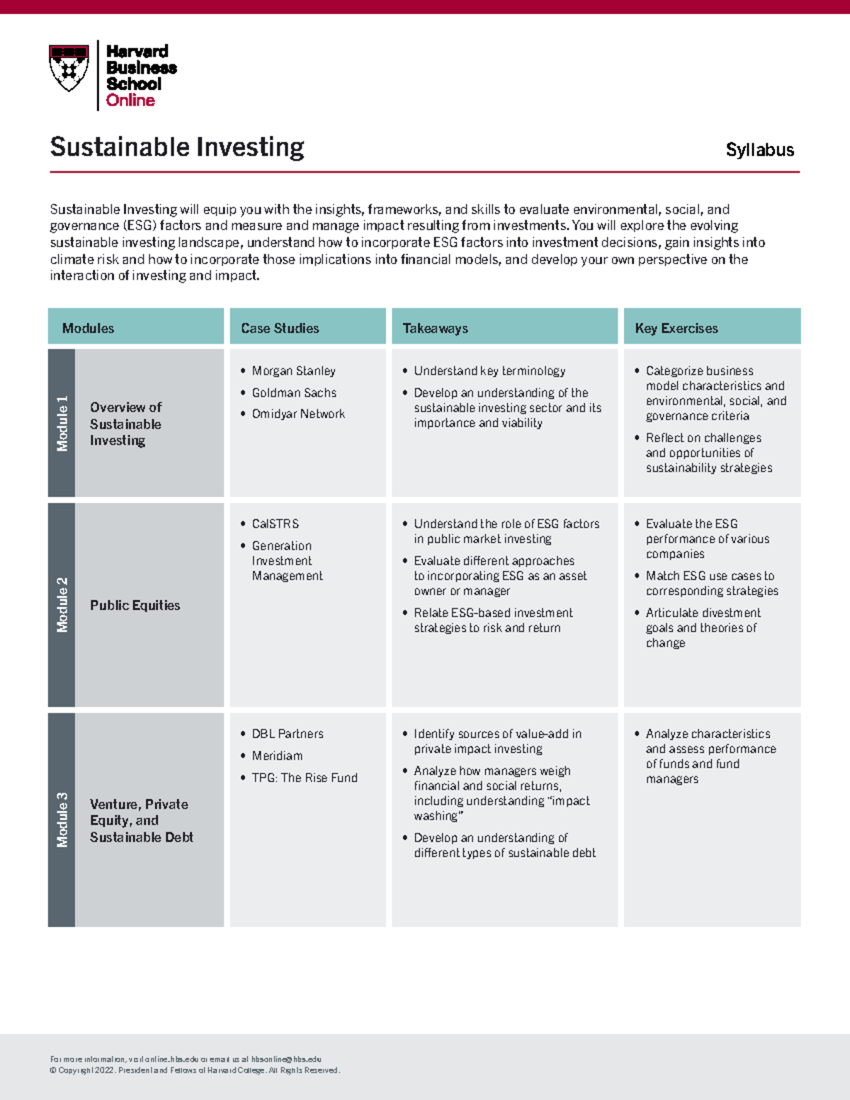 Sustainable-investing-syllabus - Sustainable Investing Syllabus ...