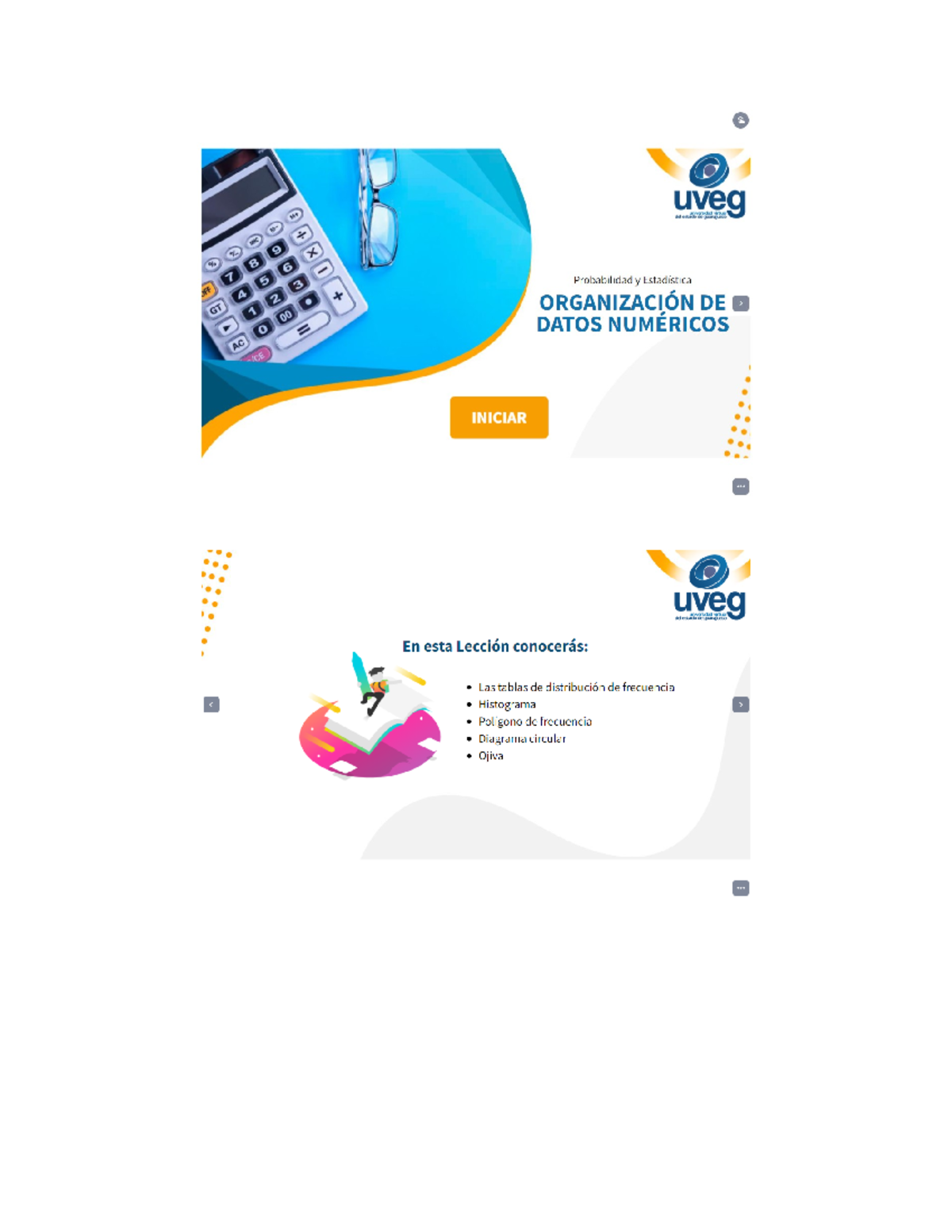 Leccion 4 Organizacion de datos numericos - probabilidad y estadistica ...