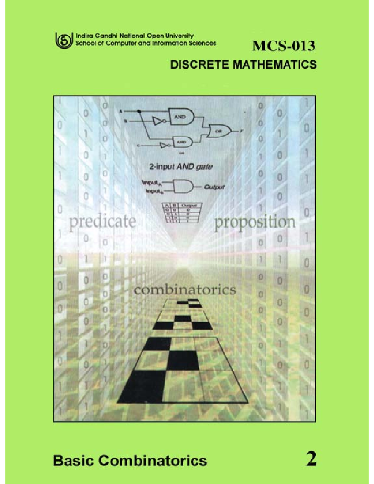MCS-013 Block-2 - IGNOU study material for MCS-013 Discrete Mathematics - Block-1 - Indira ...