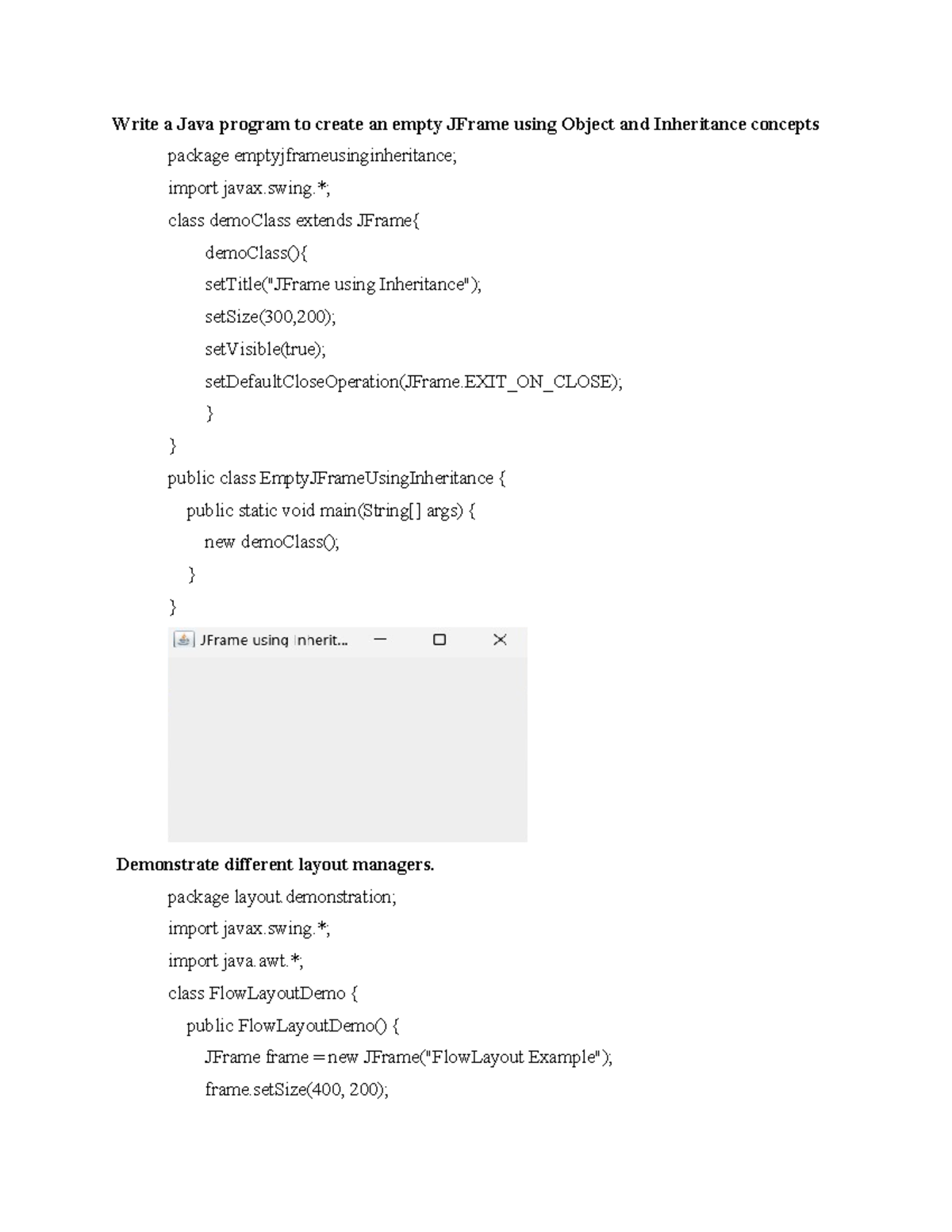 New Microsoft Word Document - Write a Java program to create an empty ...