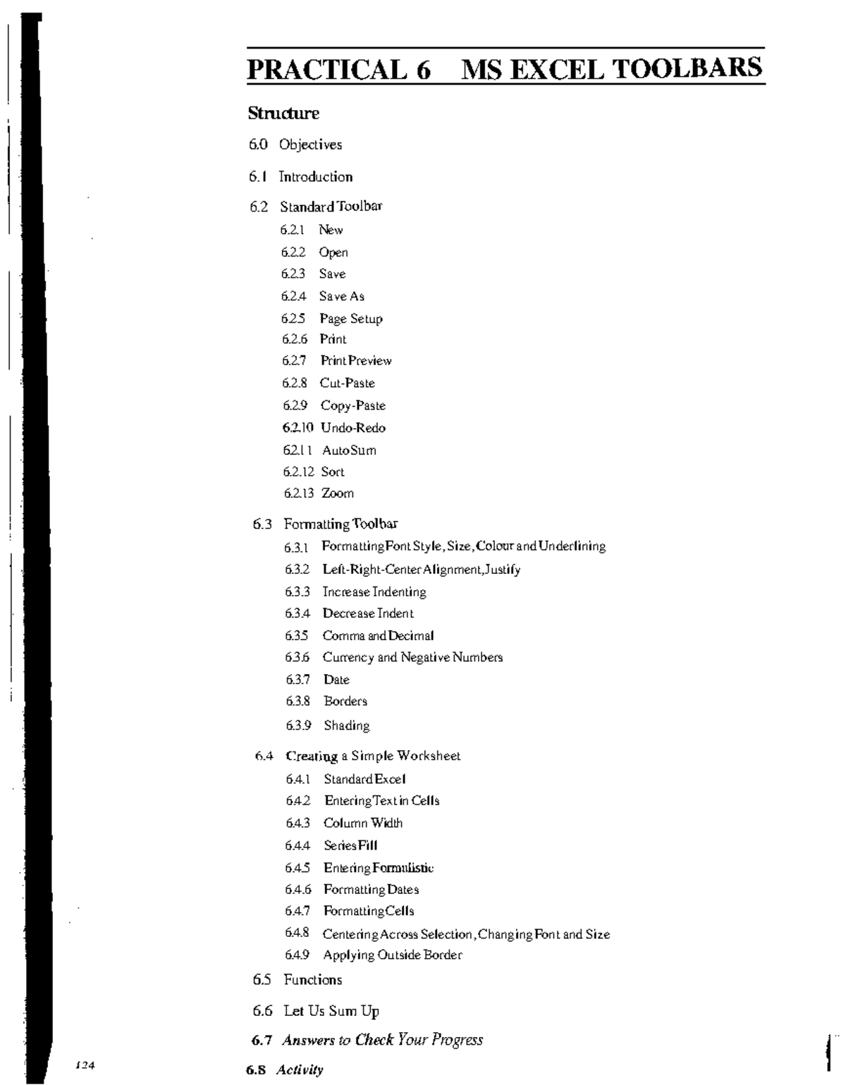 Ms excel tool bar - Computer Science is the study of computers and computational systems. Unlike ...