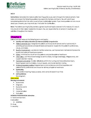 Active Learning Template system disorder-personality disorder - ACTIVE ...