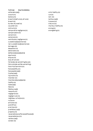 Linking words - Legal and Business English - Uni Kassel - Studocu