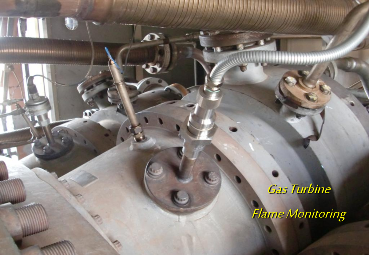 Flame supervision unit - Gas Turbine Flame Monitoring A Flame Scanner ...