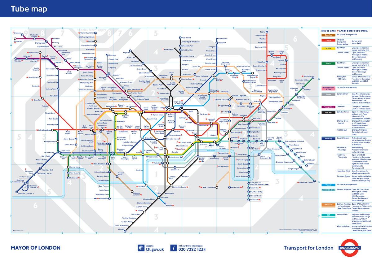 Standard-tube-map - Va relacionado con otro documento -standard tube ...
