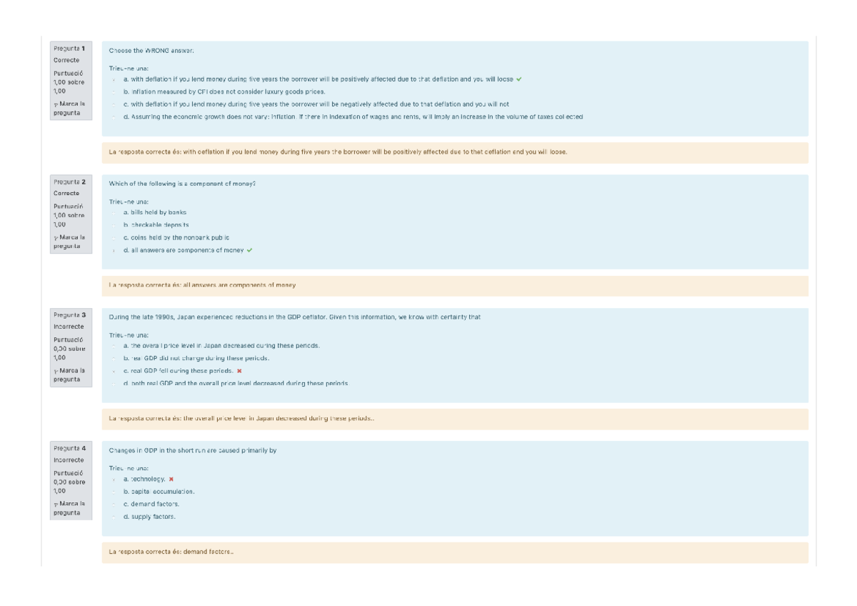 QUIZ 2 INTRO MACRO - Introduction to Macroeconomics - Studocu