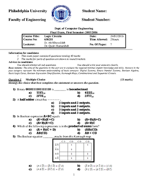 MCQs Chapter 1 - Multiple Choice Questions for Digital Systems and Binary Numbers - MCQ Quest ...