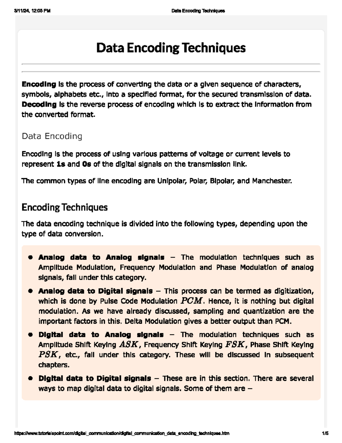 Encod - Summary diploma in ict - Studocu