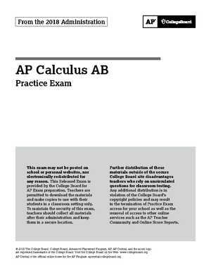 AP Macro 2018 - APMacroeconomics Practice Exam From the 2018 ...