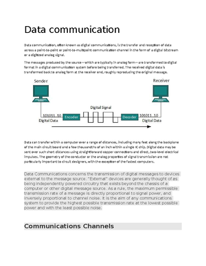 What are the advantages of data communication - What are the advantages ...