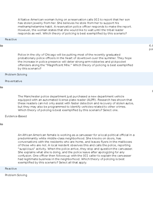 Cj 340 quiz 6 - cj 340 quiz 6-3 - According to the module resources, no ...
