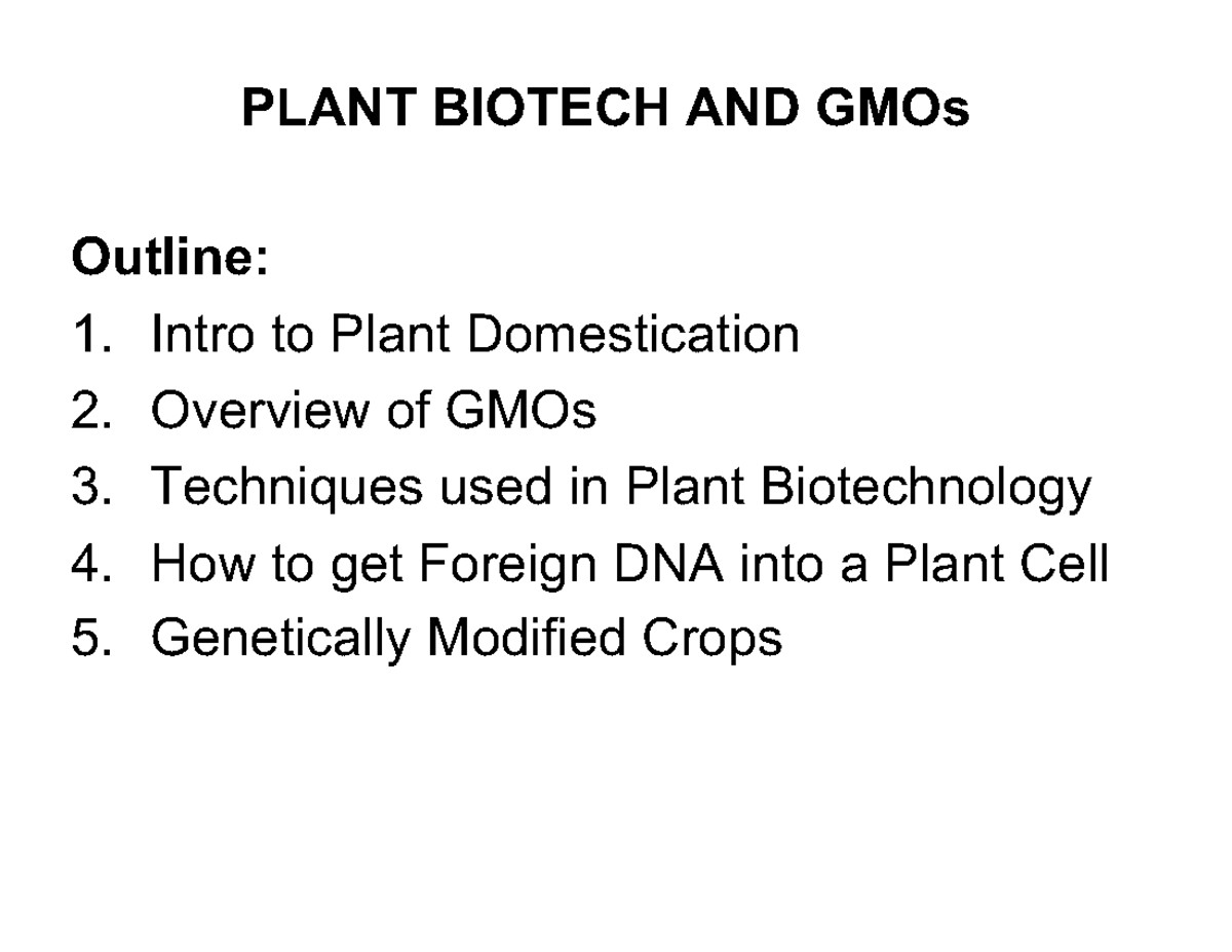 Week5 post Introduction To Modern Biology - BIOL 111 - UBC - Studocu