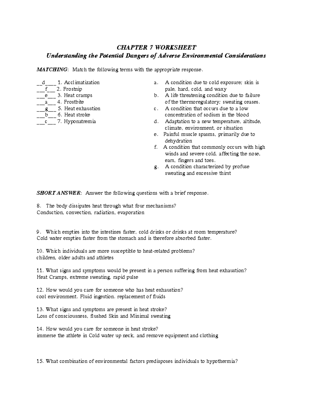 Ch 7 - This is the Chapter 7 assignment on Understanding the Potential ...