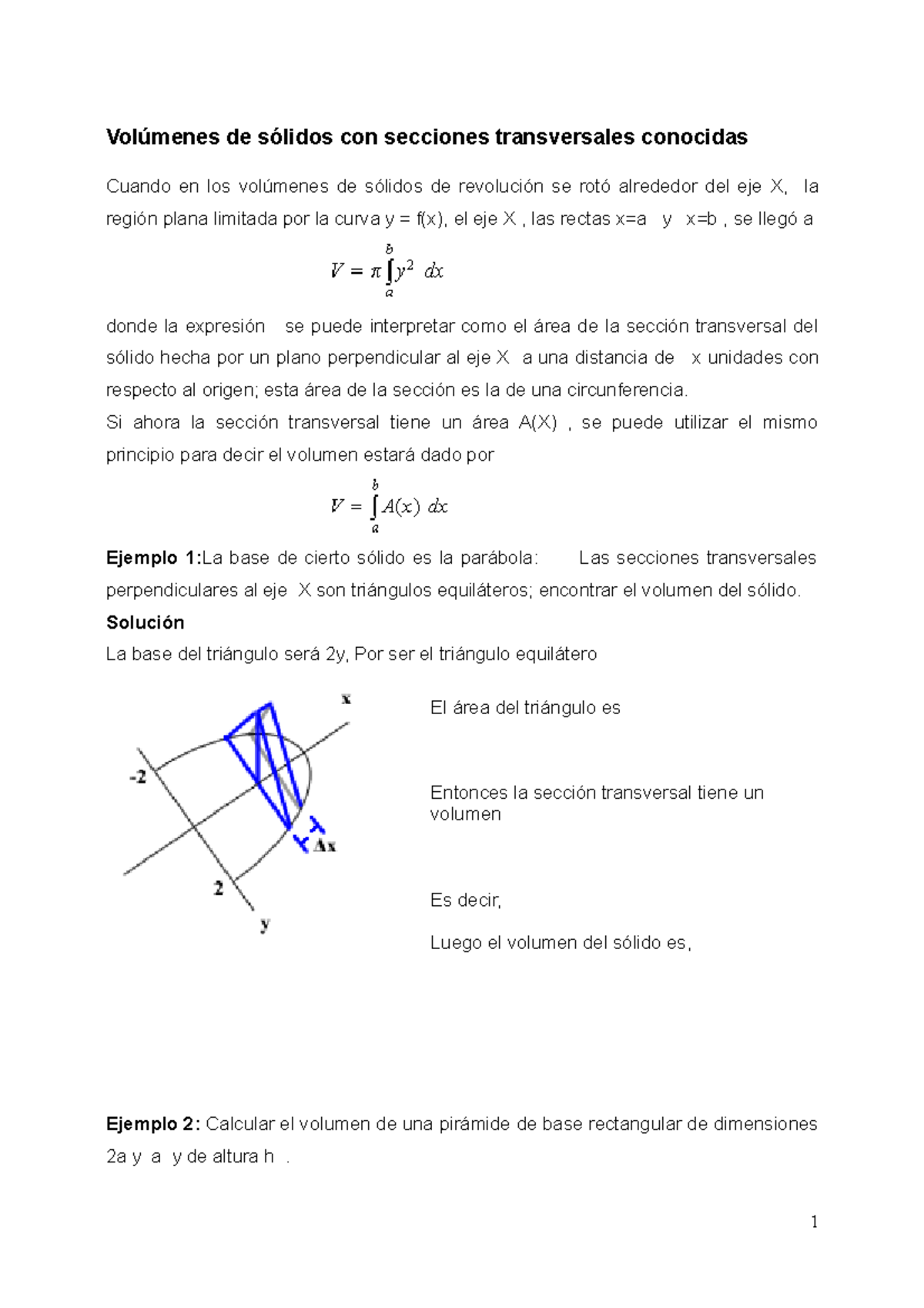 248080118 Volumen de Solidos Con Secciones Transversales Conocidas ...