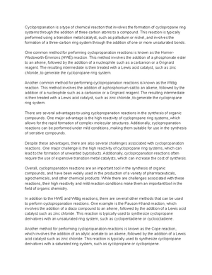 Chlorohydrin formation study guide - Chlorohydrin formation is the ...