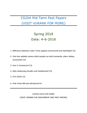 ENG201 Mcqs Mid Term By Vu Topper RM - Eng-201 Important Mid Term Mcq’s Solution 100% Correct ...