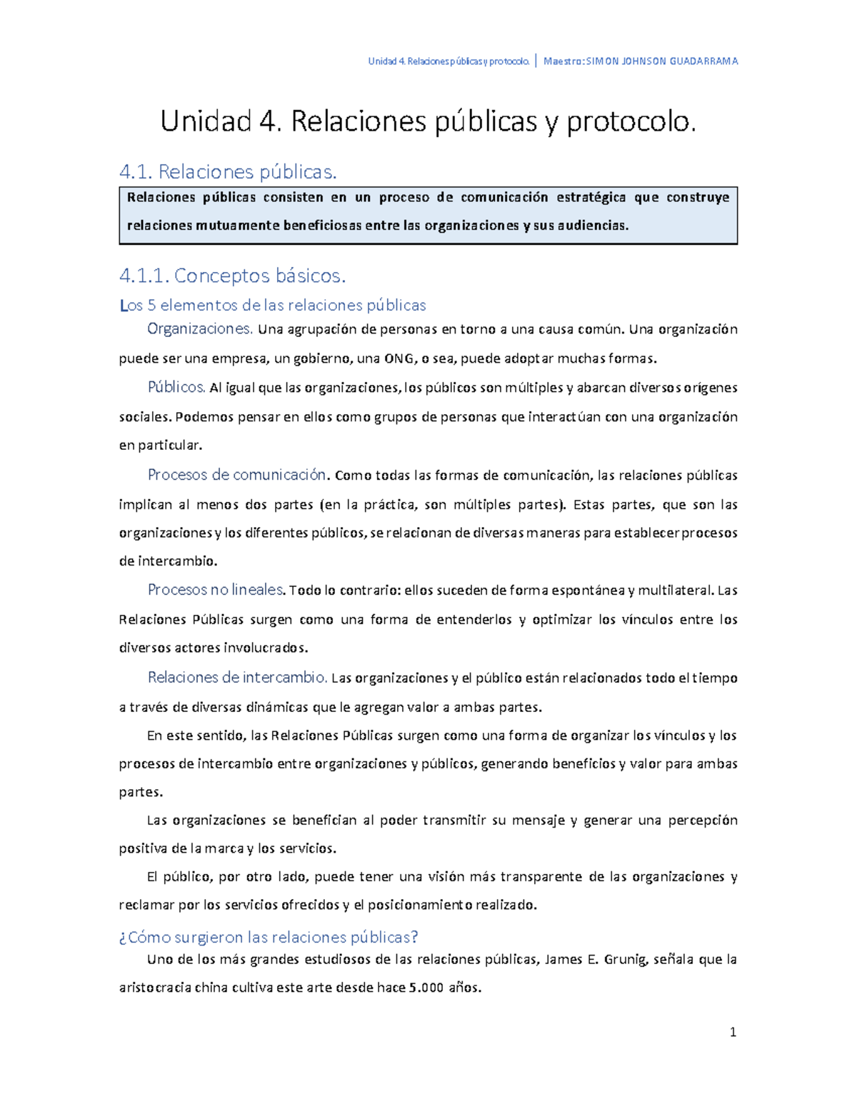 Unidad 4 Comun Efect Relaciones publicas y protocolo - Unidad 4. Relaciones públicas y protocolo ...
