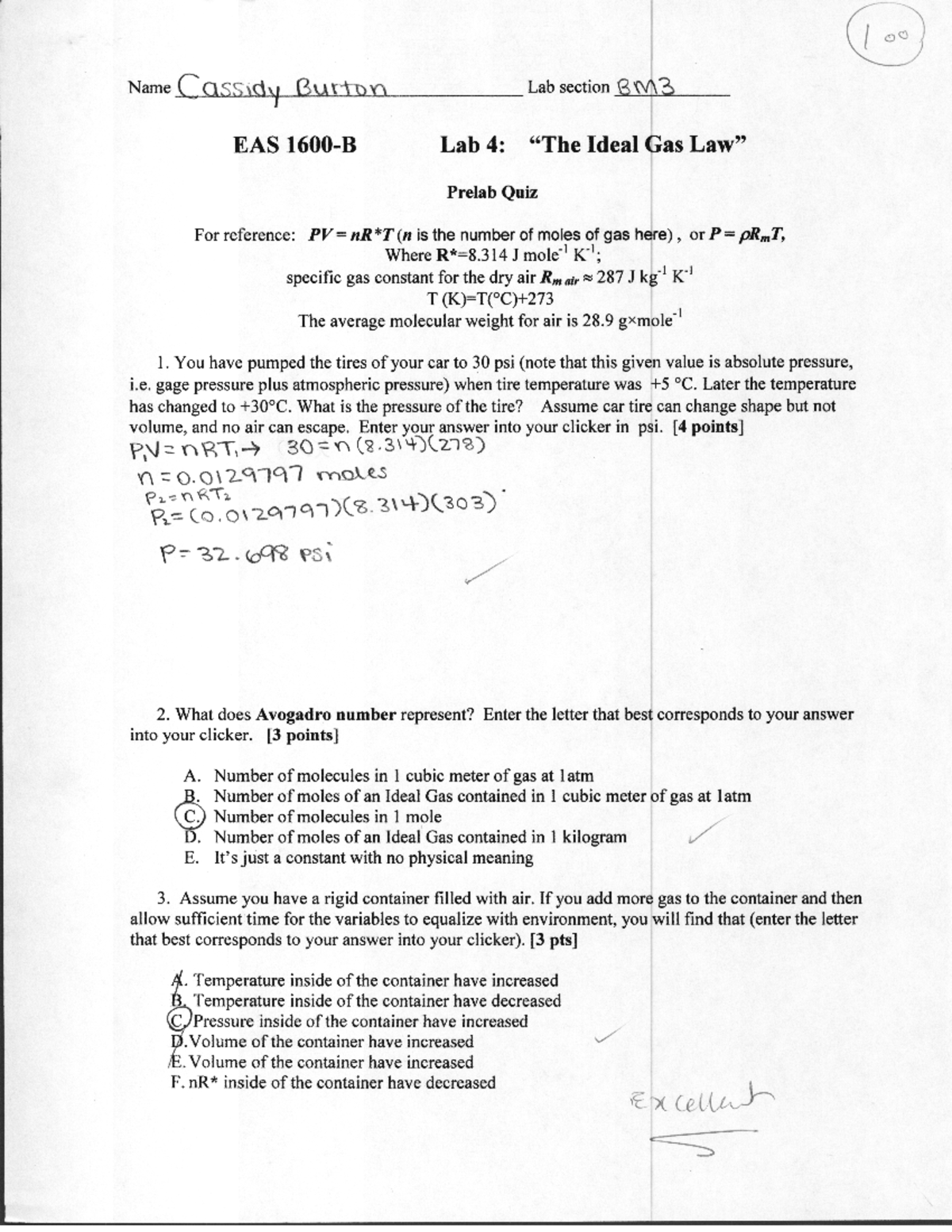 Lab4 - Exam Solutions - EAS 1600 - Studocu