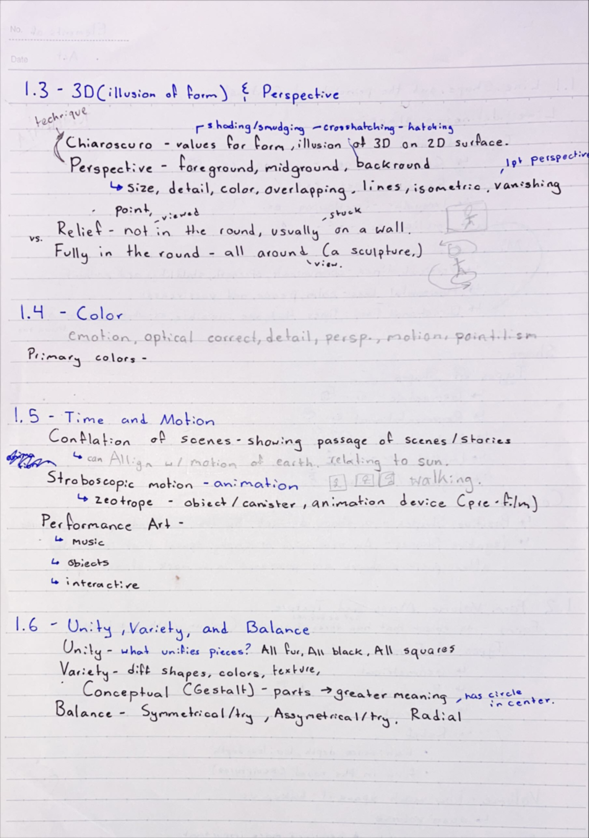 Chapter 1 - Elements of Art - ARTS 1301 - Studocu