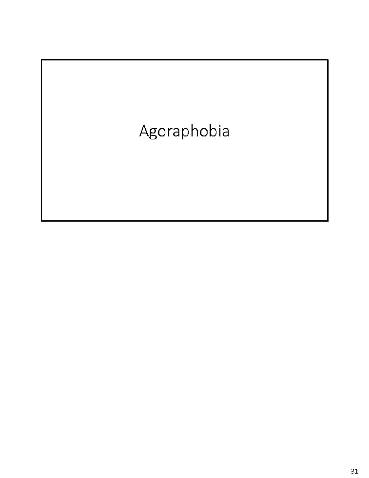 Agoraphobia - agora[phobia - Agoraphobia Psychodynamic Models ...