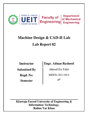 Lab 1 - Introduction to solid works - Introduction to Solid Work ...