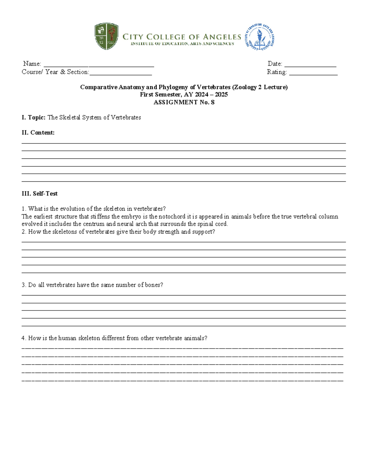 Assignment-No - Ywhahshsh - Name: ________________________________ Date ...