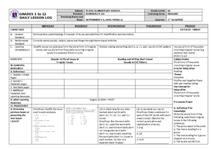 WLL Q2 W1 AE VAN - LESSON FOR QUARTER 2 - Republic of the Philippines ...