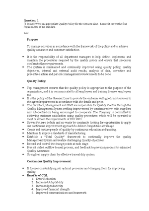 Internal Audit Checklist ISO 9001-2015 - Internal Quality Management ...