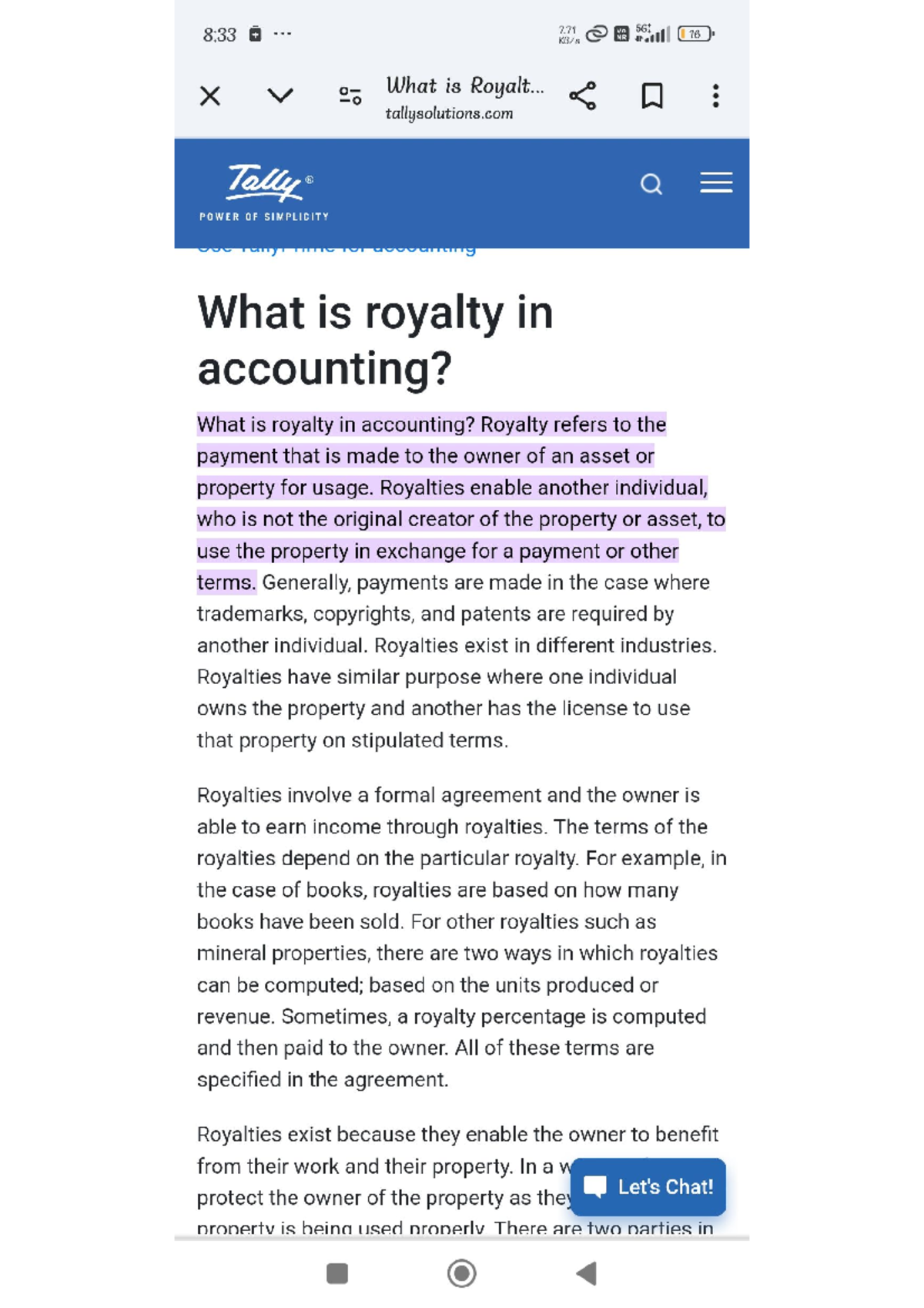 Accounting unit 5 - Royalty account notes and hire purchaser and ...