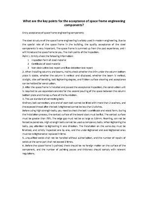 202105-13 The difference between space frame processing and - The difference between space frame ...